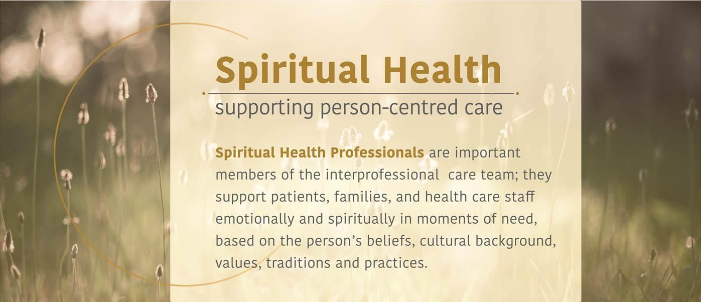 SPIRITUAL HEALTH CARE WEEK | The Territory of the People